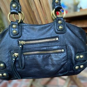 Linea Pelle | Bags | Linea Pelle Collection Hand Made Black Leather ...